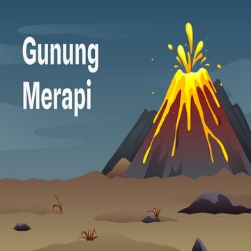 Sejarah Gunung Merapi dan Catatan Erupsi | PDF