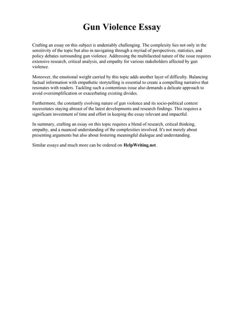 Bowling For Columbine Essay. East Georgia State College | PDF ...