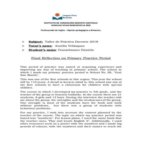 Suggestopedia Reflection | DOCX