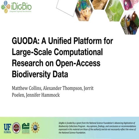 GUODA: A Unified Platform for Large-Scale Computational Research on Open-Access Biodiversity ...