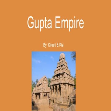 Gupta Civilization | PPTX