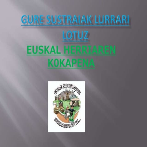 ANAITASUNA IKASTOLAP.POINT GURE SUSTRAIAK 3 | PPTX
