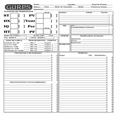 Gurps 4ª Edição | PDF