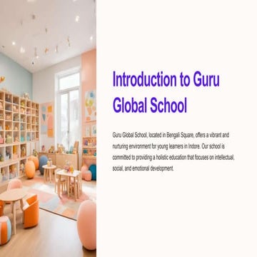 Guru Global Is the Best Preschool for kids | PPTX