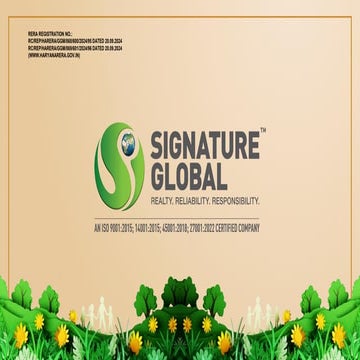 The Ridge Residency Sector 25 Sohna Affordable Luxury Housing Project | PDF