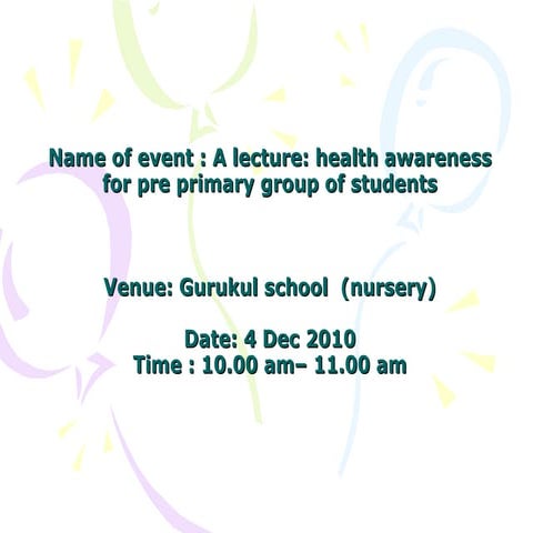 Gurukul event | PPT