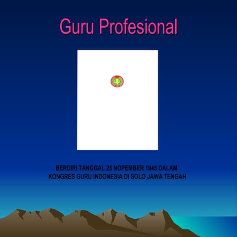 Guru profesional | PPT