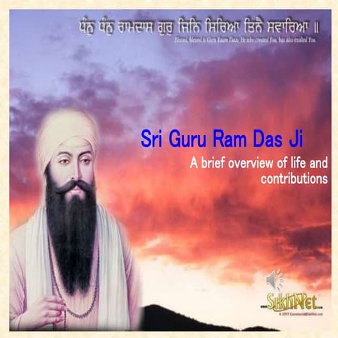 Guru Ram Das Ji | PPTX