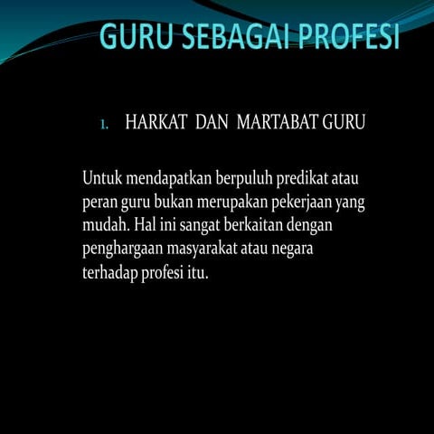 Guru sebagai profesi.ppt