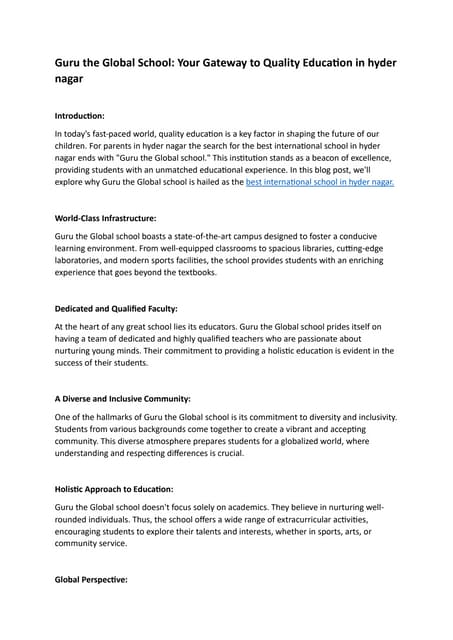 pre primary guru.pdf | Daycare and Pre-School | Parenting