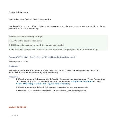 GU_SAP S4 HANA_Assign GL Accounts.docx
