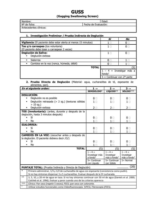 Moca test in spanish printable - berytel
