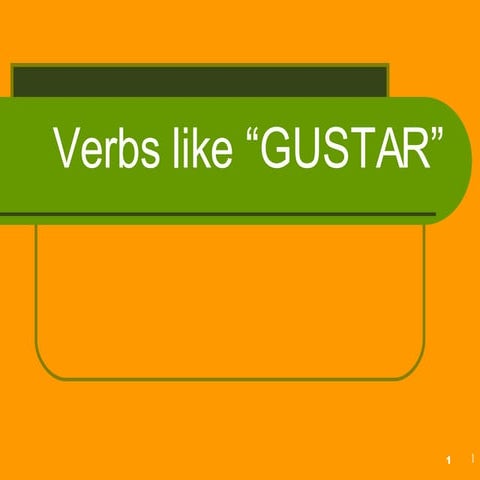 Gustar | PPT