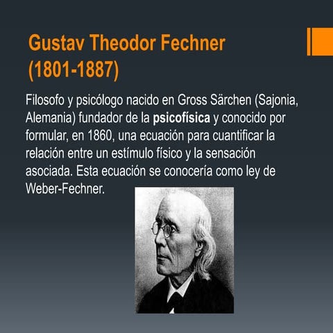 Gustav theodor fechner | PPTX