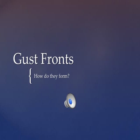 Gust front Presentation | PPTX