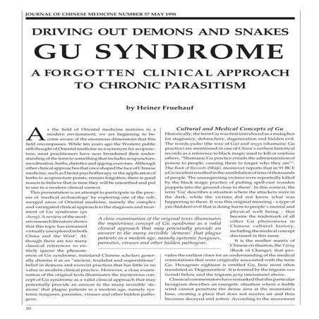 Gu Syndrome | PDF
