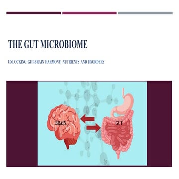 Gut brain axis and mechanism of microbiome in gut | PDF