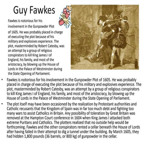 Guy Fawkes Night | PPT