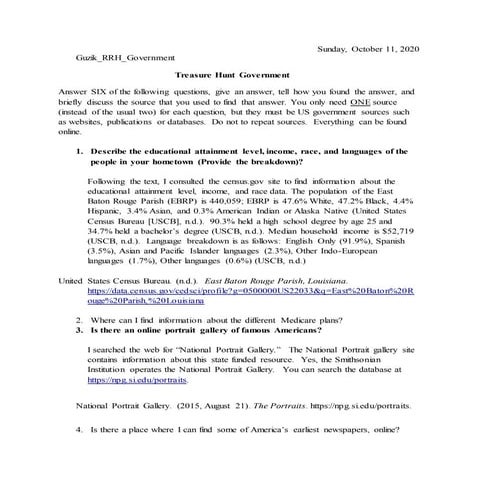 How to handle government related questions. | PDF