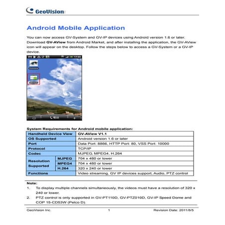 Android Mobile Application | PDF