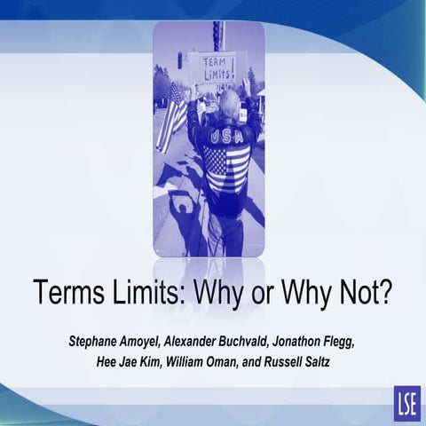 Term Limits: Why or Why Not? | PPT