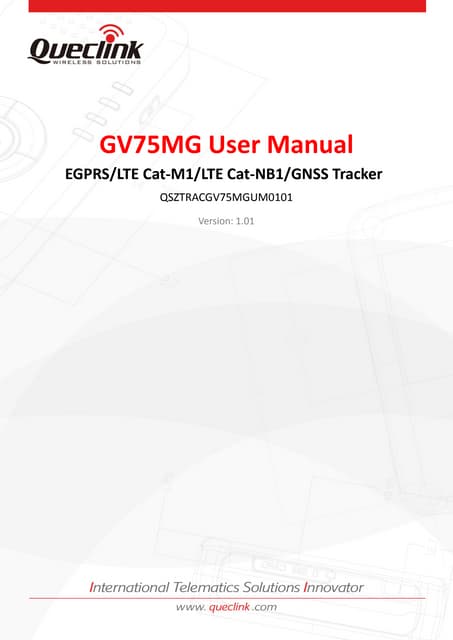 Gl300W GPS Tracker User Manual | PDF | Smartphones | Consumer Electronics