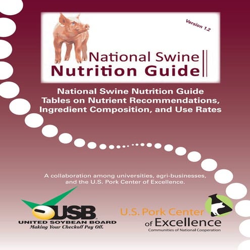 National swine nutrition guide | PDF