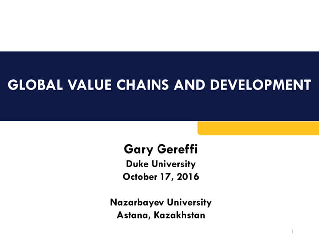 The Coconut Global Value Chain | PDF