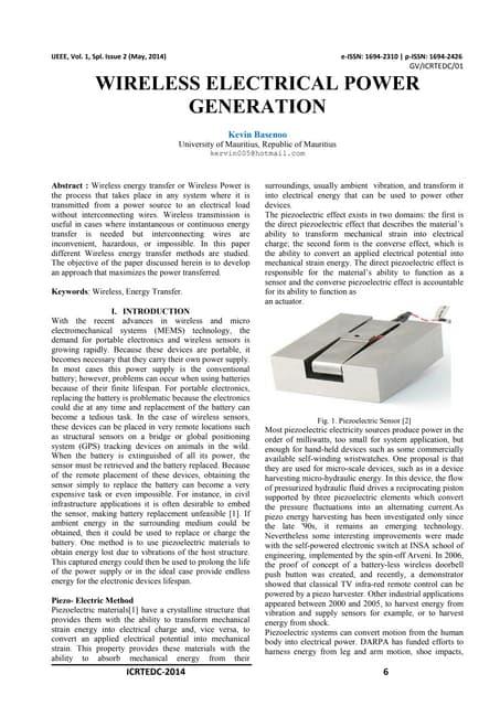 Footstep power generation system Final year be project | PDF