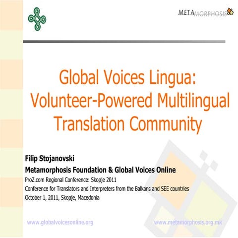 Global Voices Lingua: Volunteer-Powered Multilingual Translation ...