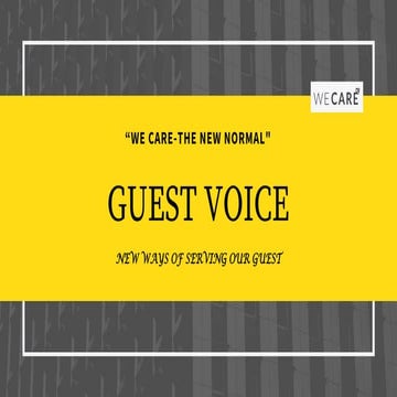 Guest Voice presentation | PPTX