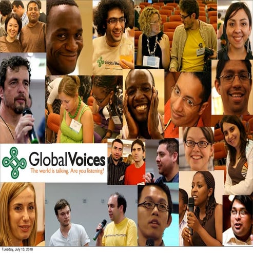 Global Voices organizational overview 2010 | PDF
