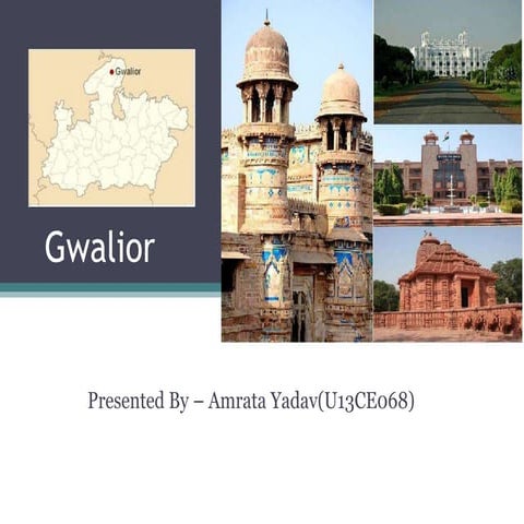 Classification of Gwalior based town planning parameters | PPTX