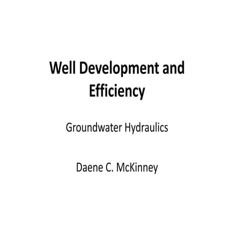 GW development & efficiency.ppt