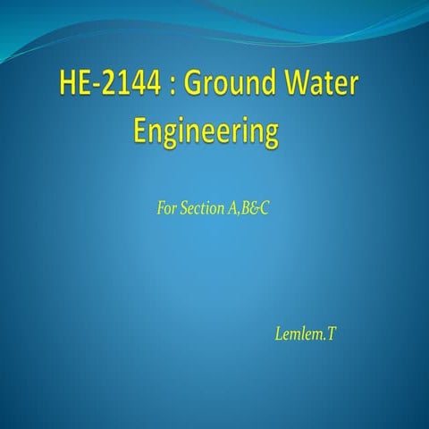 Spring hydrogeology and its classification | PDF