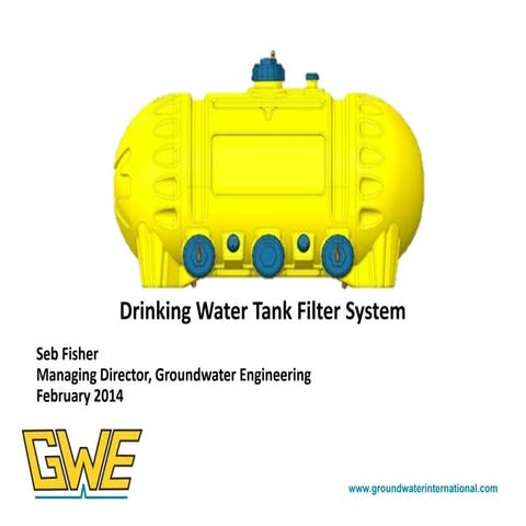 Emergency Drinking Water Treatment System | PPTX