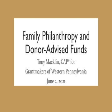 Donor-Advised Funds and Private Foundations.pdf