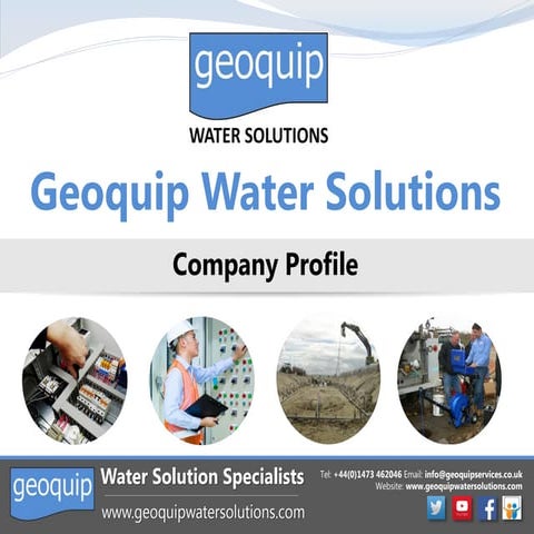 Geoquip Water Solutions Company Profile | PPT