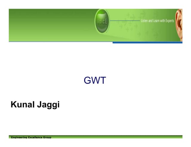 Integrating GWT, Spring and Hibernate ORM | PPT Integrating GWT, Spring and Hibernate ORM | PPT