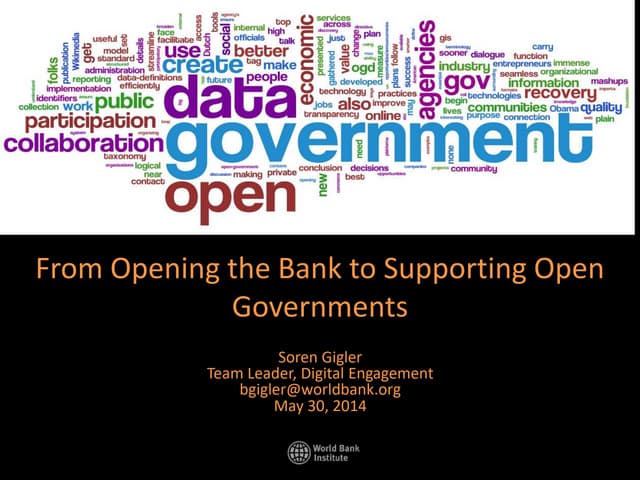 Democratizing International Development Ppt