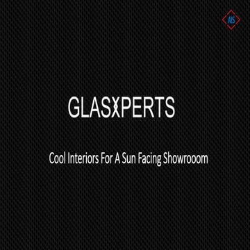 Cool Interiors For A Sun Facing Showrooom | PPT