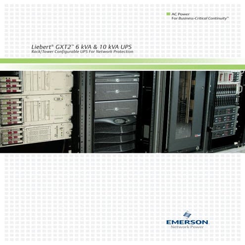 Gxt2 1000 R230 Brochure | PDF