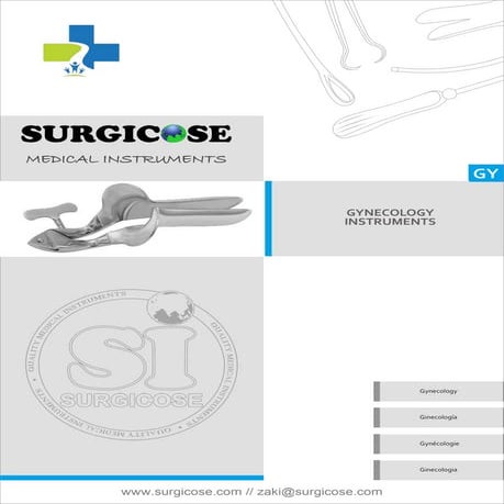 GYNECOLOGY INSTRUMENTS [SURGICOSE] | PDF