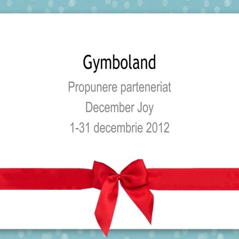 Gymboland december joy | PDF