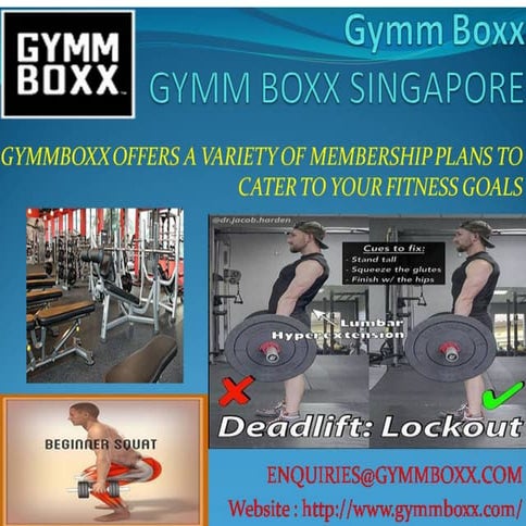 Gymm boxx certified gym trainer | PPT