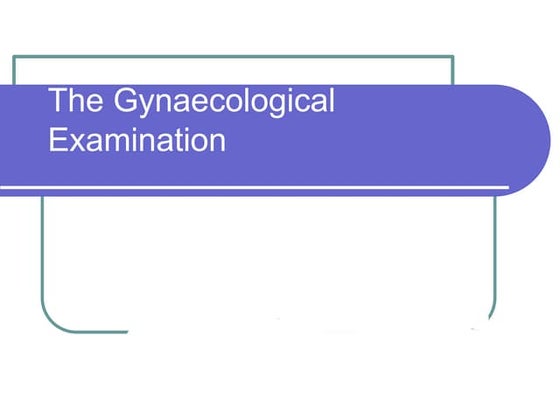 Per-Rectal examination | DOCX