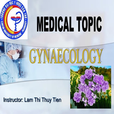 Gynaecology Presentation | PPT