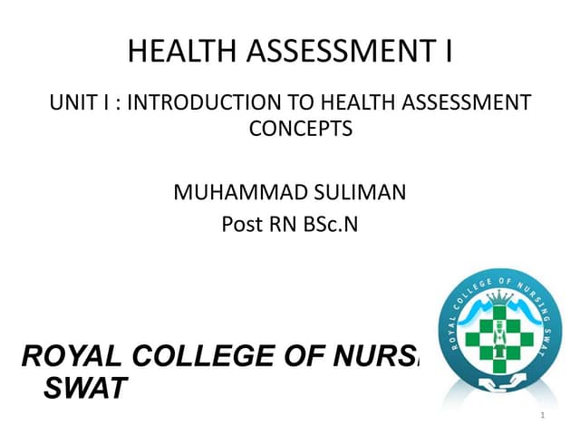 Nursing Assessment: The Foundation of Effective Patient Care | DOCX