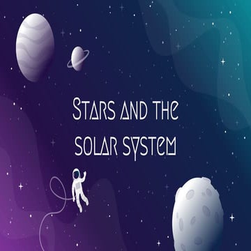 Stars and the solar system | PPT