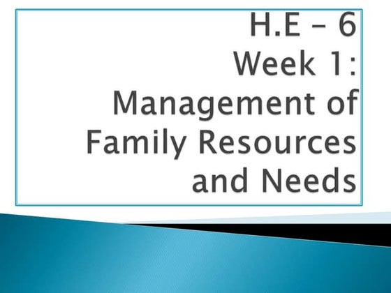 Family resources | PPTX | Family and Relationships